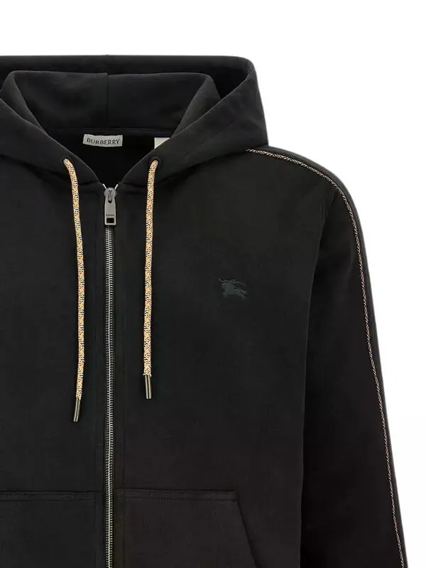 Burberry Check Equestrian Knight Design Hoodie