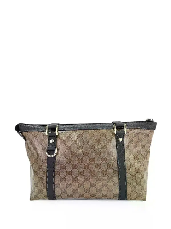 Gucci 2000s Gg Crystal Shoulder Bag