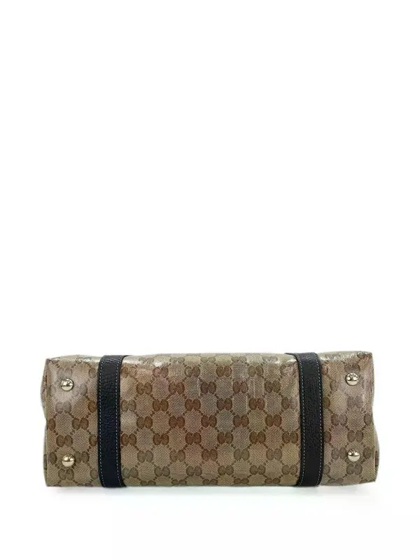 Gucci 2000s Gg Crystal Shoulder Bag