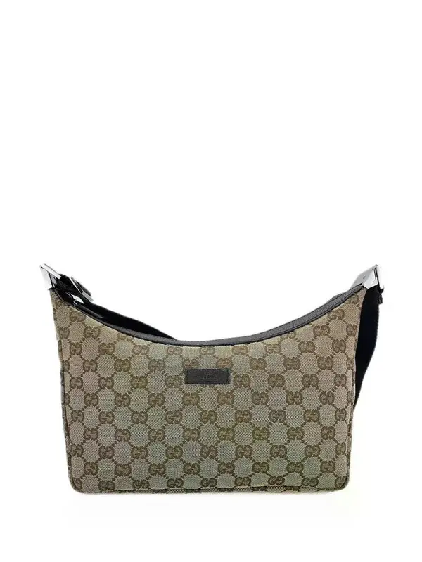 Gucci 2000s Gg Canvas Shoulder Bag