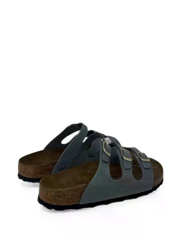 BIRKENSTOCK Florida Buckled Leather Sandals