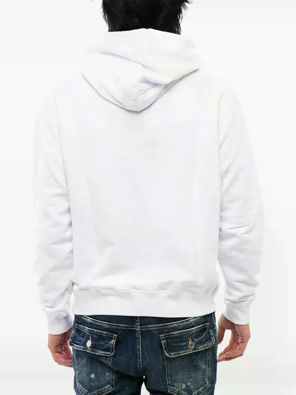 Dsquared2 Logo-print Brushed Hoodie