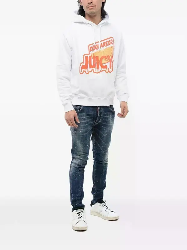 Dsquared2 Logo Print Hoodie