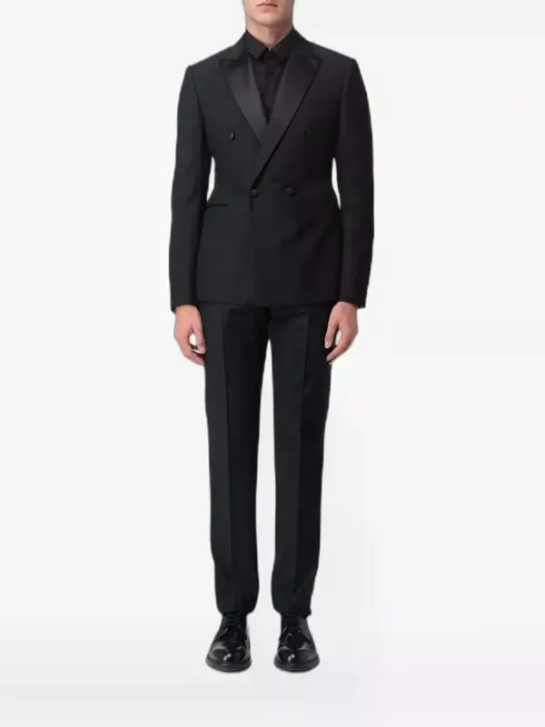 Emporio Armani Double-breasted Wool Suit