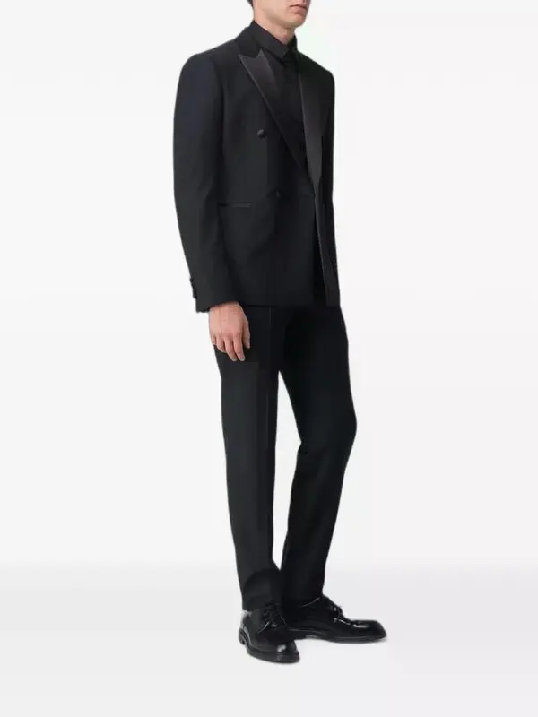 Emporio Armani Double-breasted Wool Suit