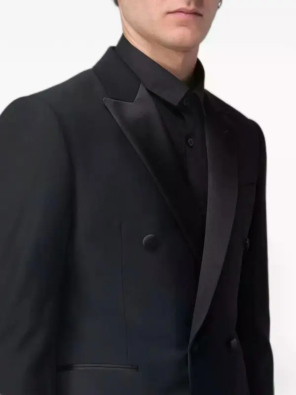 Emporio Armani Double-breasted Wool Suit