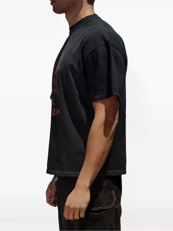 ROUGH. Plous T-shirt - Black