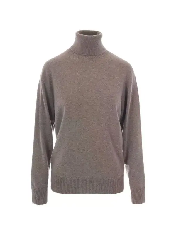 P.a.r.o.s.h Fringe-detail Roll-neck Sweater - Neutrals
