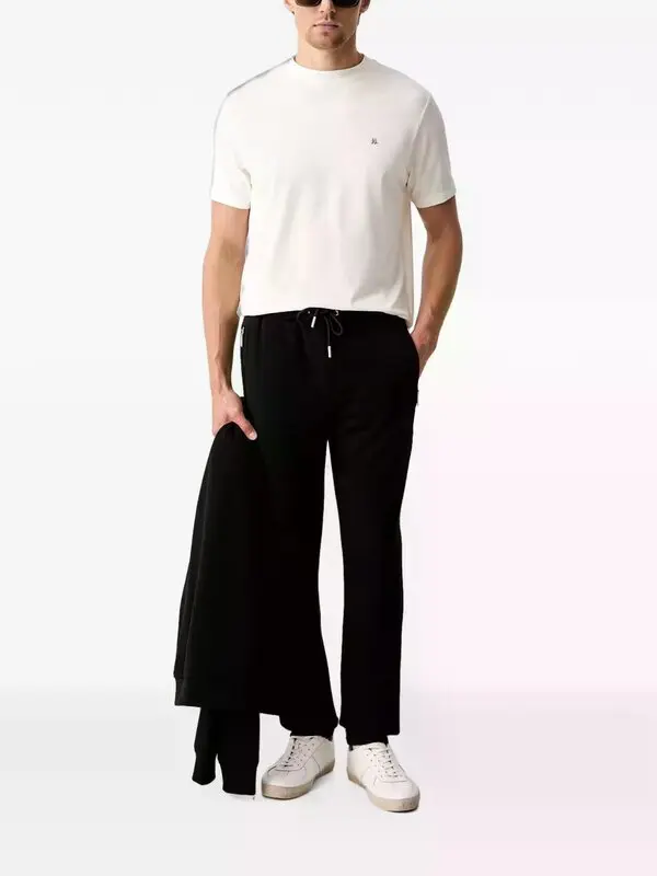 Karl Lagerfeld Drawstring Zipped-pocket Track Pants