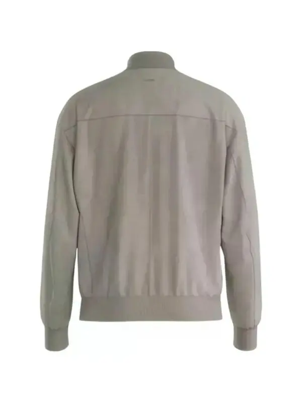 BOSS Leather Bomber Jacket