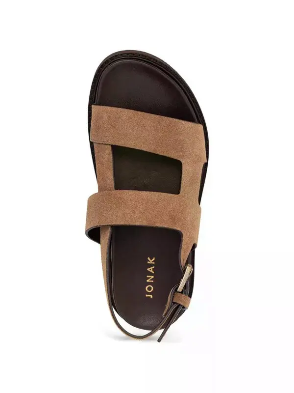 JONAK PARIS Lagune Buckle-fastening Suede Sandals