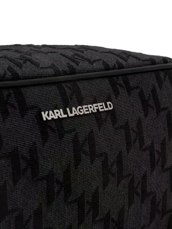 Karl Lagerfeld Monogram-jacquard Wash Bag