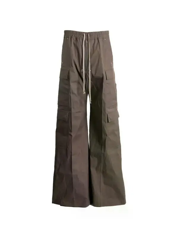 Rick Owens Drawstring Cargo Pants - Brown