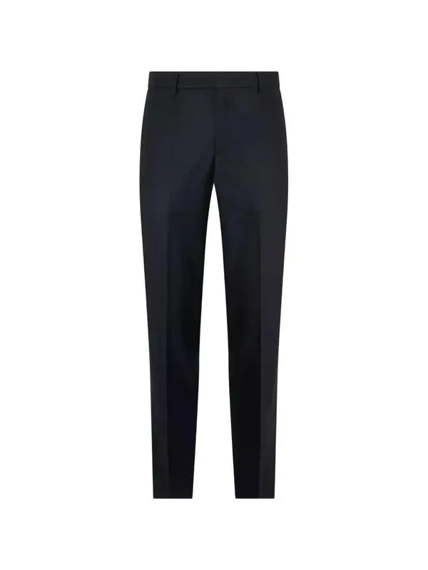 MOORER Tailored Trousers - Blue