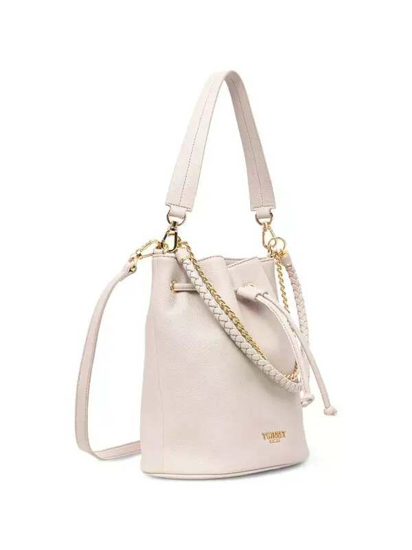 TWINSET Braided Chain-link Bucket Bag