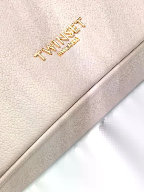 TWINSET Braided Chain-link Bucket Bag
