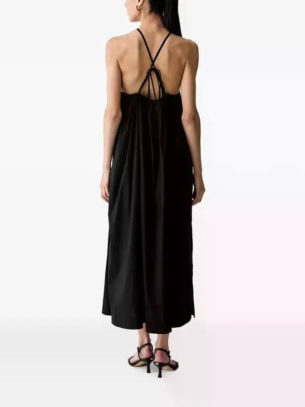 BENETTON Criss-cross-strap Loose Maxi Dress
