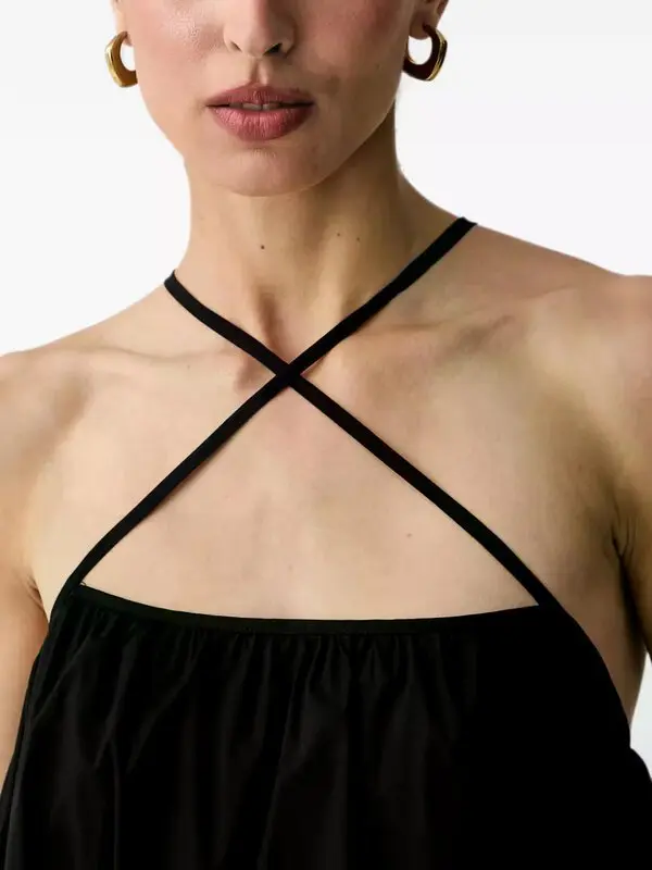 BENETTON Criss-cross-strap Loose Maxi Dress