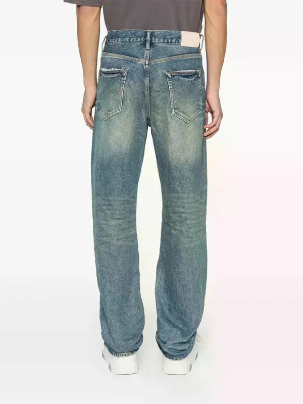 PURPLE BRAND Vintage Knee Slit Jeans - Blue
