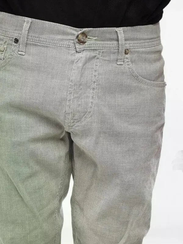 Corneliani Ribbed Five-pocket Trousers