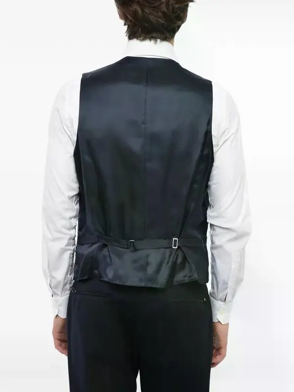 Corneliani Single-breasted Wool Waistcoat