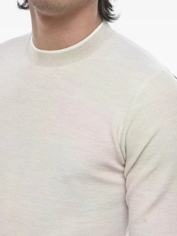 PAOLO PECORA Crew-neck Long-sleeved Sweater