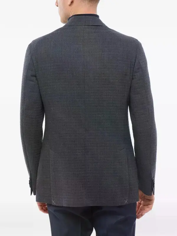 BEYMEN CLUB Quilted Wool Blazer