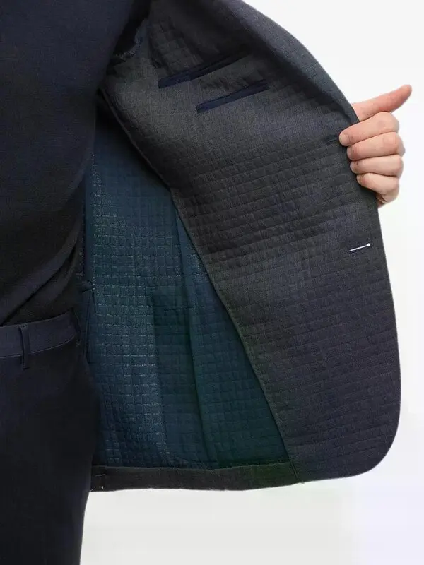 BEYMEN CLUB Quilted Wool Blazer