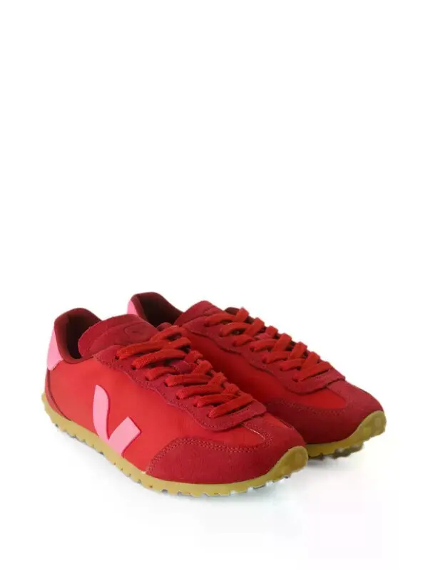 VEJA Gt Suede-panelled Logo-patch Sneakers - Red