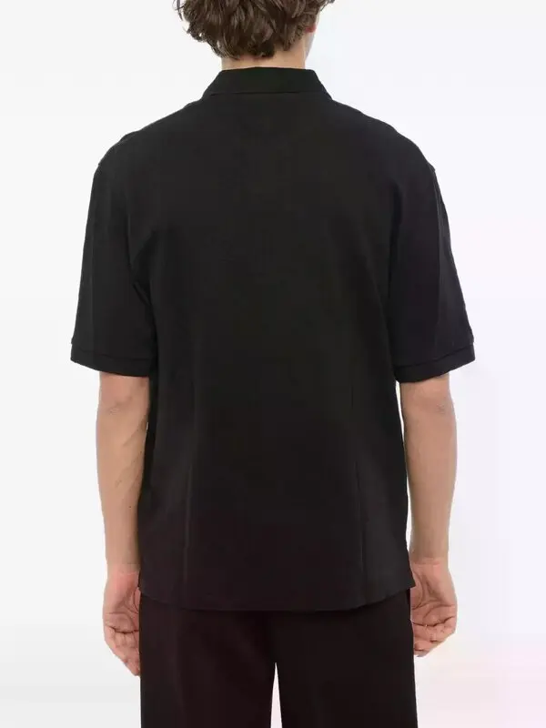Neil Barrett Piqué Cotton Polo Shirt