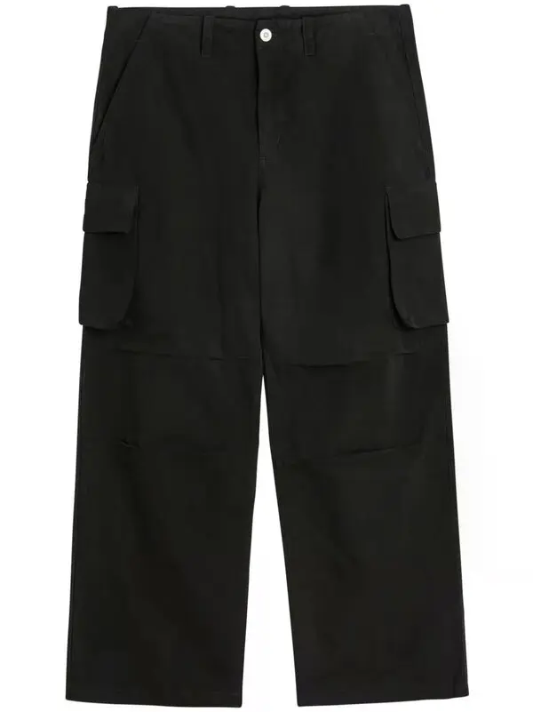 Our Legacy Mount Cargo Straight-leg Trousers - Black