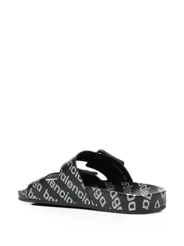 Balenciaga Mallorca Logo-print Sandals
