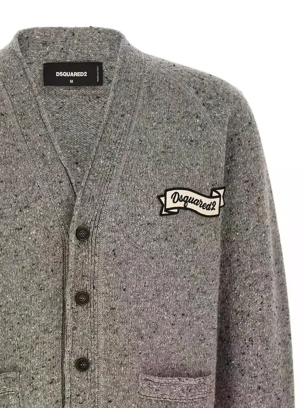 Dsquared2 Knitted V-neck Cardigan