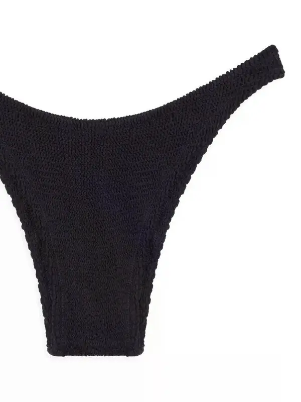 REINA OLGA Ginny Textured Bikini Bottom