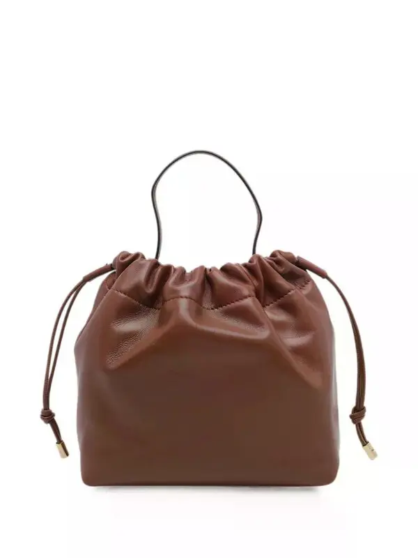 Chloé Small Icons Drawstring Bucket Bag - Brown