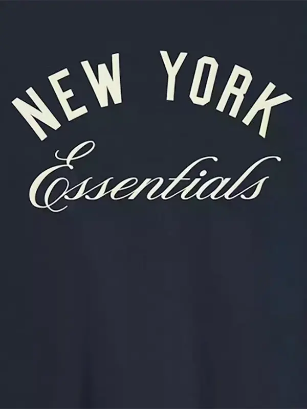 Fear Of God Yankees 90's Tee Logo-print T-shirt - Blue