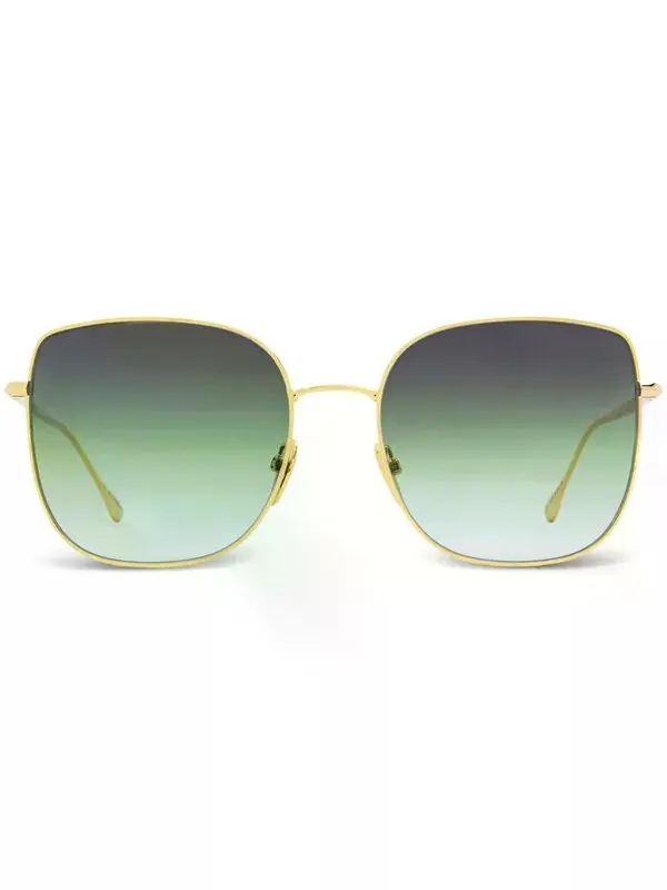 Isabel Marant Zuko Square-frame Sunglasses - Gold
