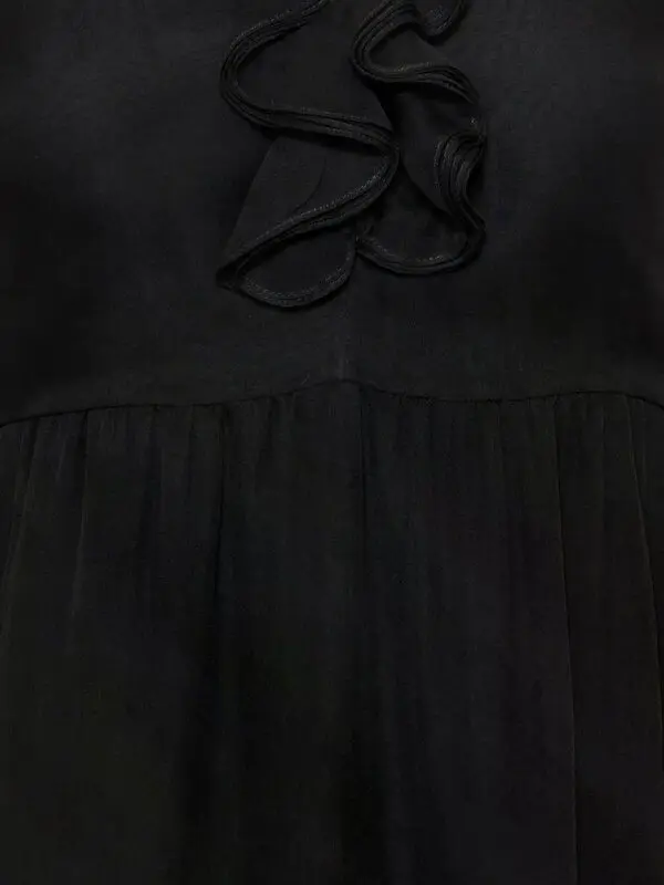 Gucci Ruffled Silk-chiffon A-line Mini Dress