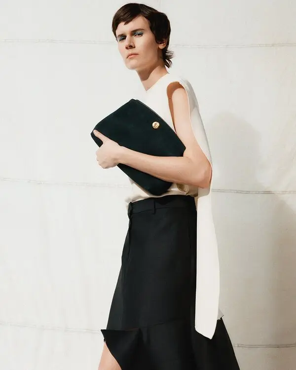 LIFFNER Pushlock Pouch Suede