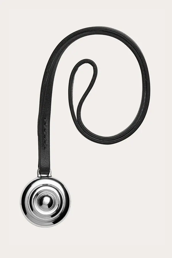 LIFFNER Bag Charm Silver - Black