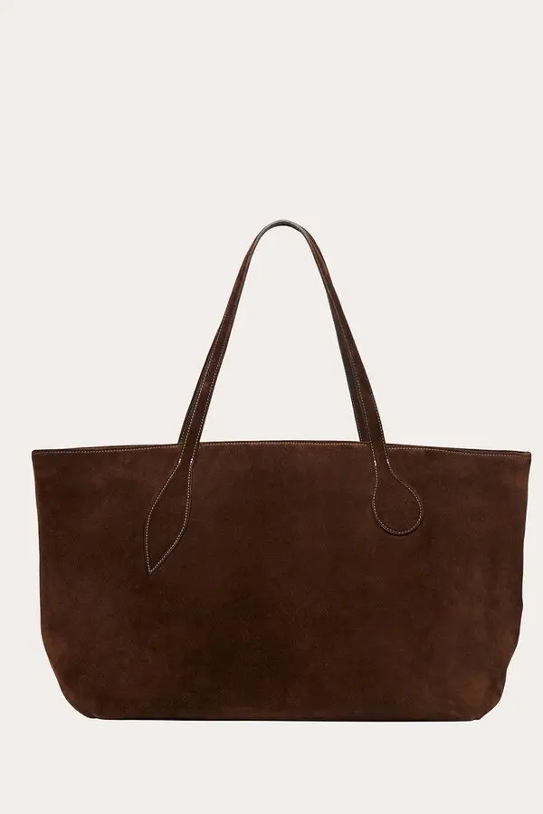 LIFFNER Mega Sprout Tote Dark Suede - Brown