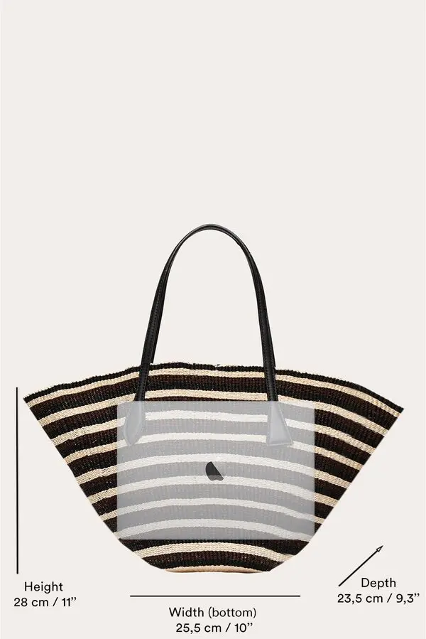 LIFFNER Sprout Basket Bag - Black