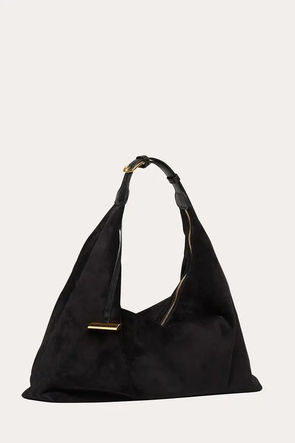 LIFFNER Pillow Hobo Suede Bag