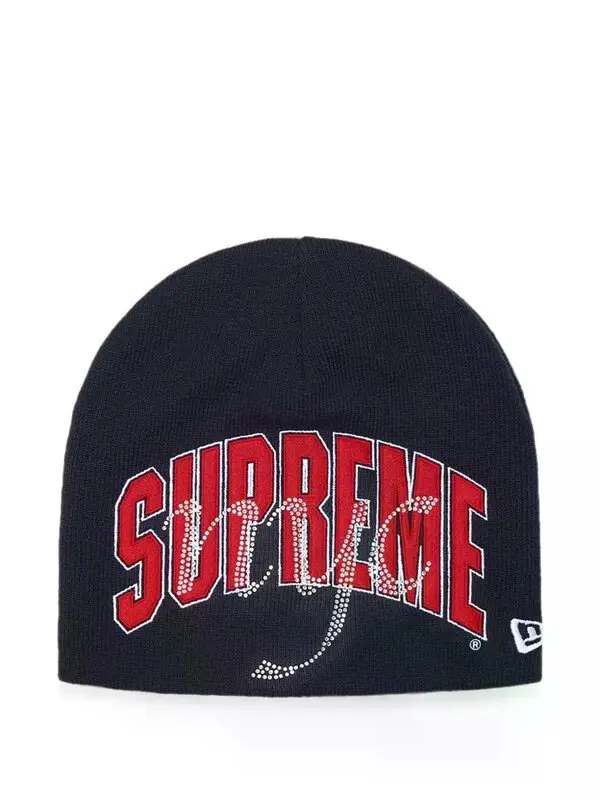 Supreme New Era® Rhinestone-embellished Beanie Hat - Blue