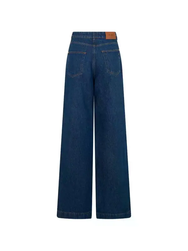 MOORER Wide-leg Jeans