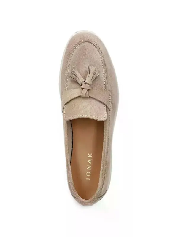 JONAK PARIS Suede Tassel Loafers