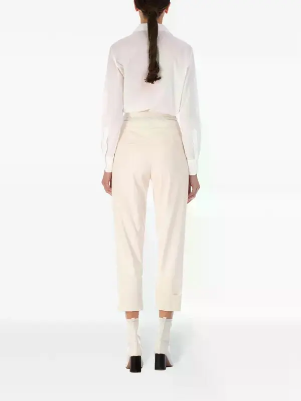 Silvia Tcherassi Moad High-waisted Straight-leg Trousers