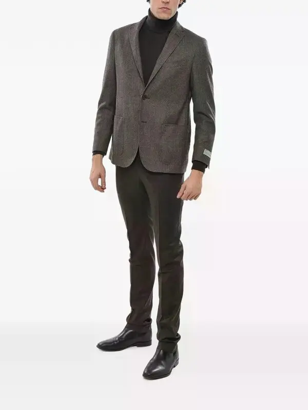 Corneliani Nino Danieli Single-breasted Wool Blazer