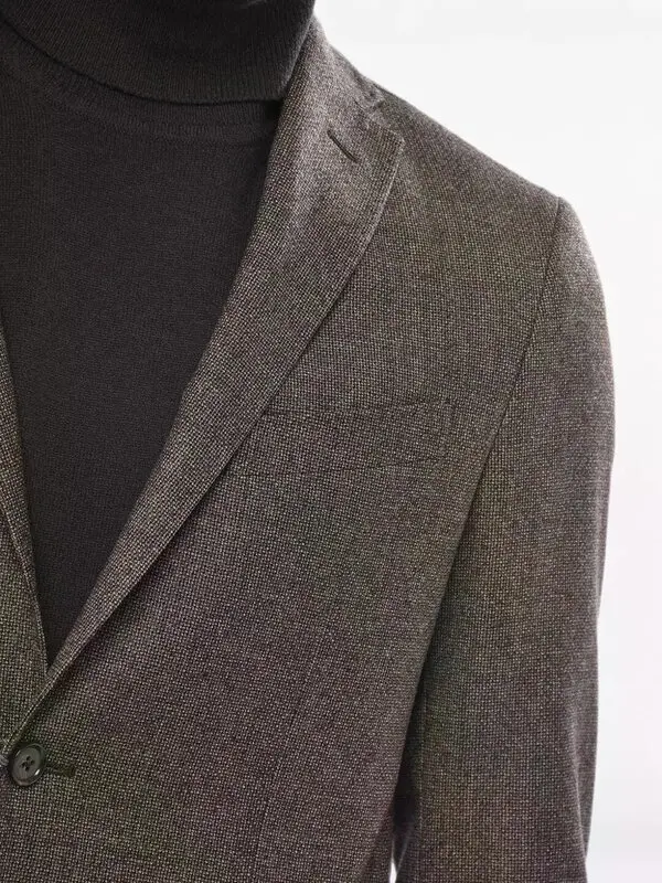 Corneliani Nino Danieli Single-breasted Wool Blazer