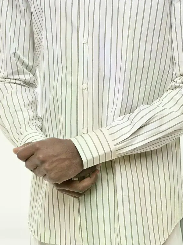 Corneliani Striped Cotton Shirt
